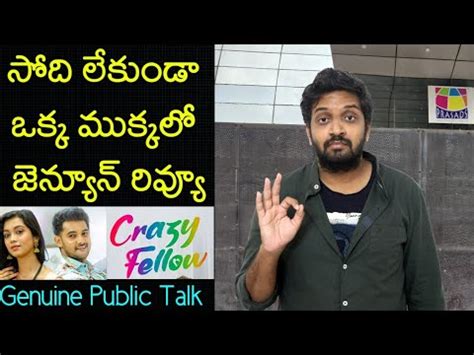 Jabardasth Mahidhar Review On Crazy Fellow Movie Adi Crazy Fellow
