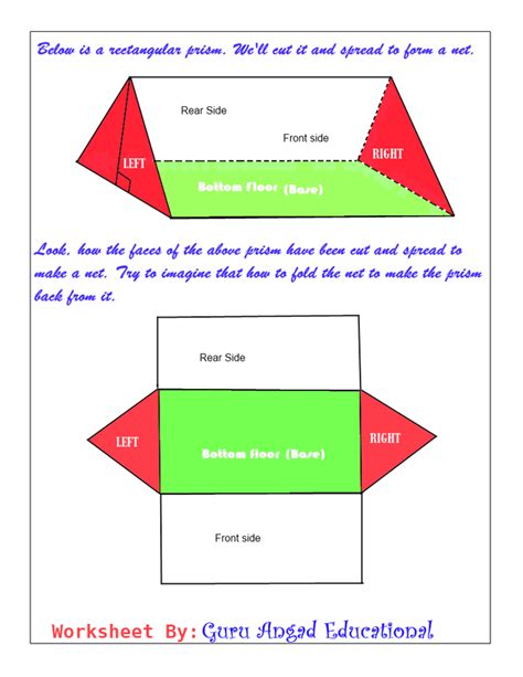 Drawing Net Of A Triangular Prism Steemit