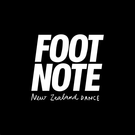 Footnote New Zealand Dance Footnote New Zealand Dance