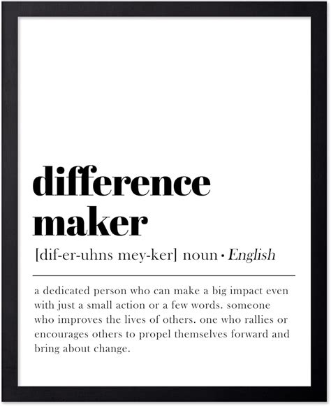 Ksiw Typography Poster Dictionary Print Definition Of Difference