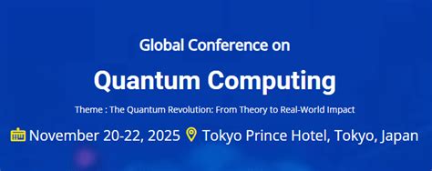 Global Conference On Quantum Computing Quantum Summit 2025