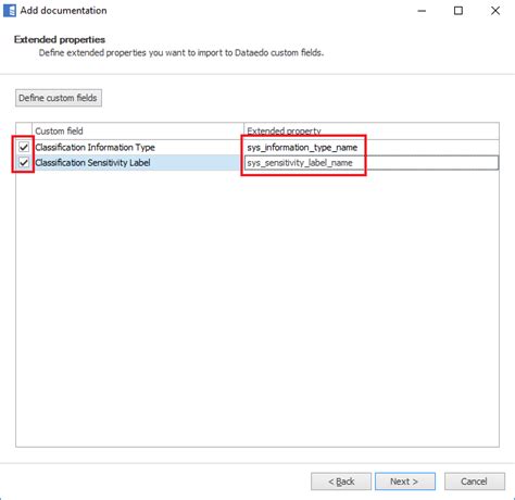 Browse Search And Publish Data Classification From Sql Server Dataedo Tutorials
