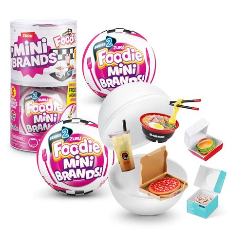 Mini Brands Foodie Series 2 2 Pack By Zuru Real Miniature