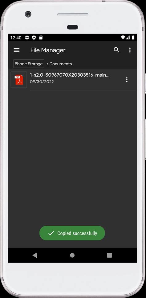 File Manager Android Source Code By Najeeb Codester