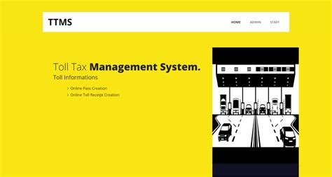 Toll Tax Management System Project In Php Toll Tax Management Project Download