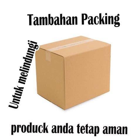 Jual Tambahan Packing Shopee Indonesia