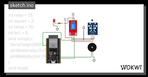 Temperature Controller Wokwi Esp32 Stm32 Arduino Simulator