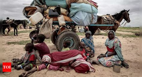 Thousands Flee As Paramilitaries Gain Ground In Sudan Aid Hub Times