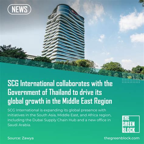 The Green Block On Linkedin 📣 The Green Block News Scg International