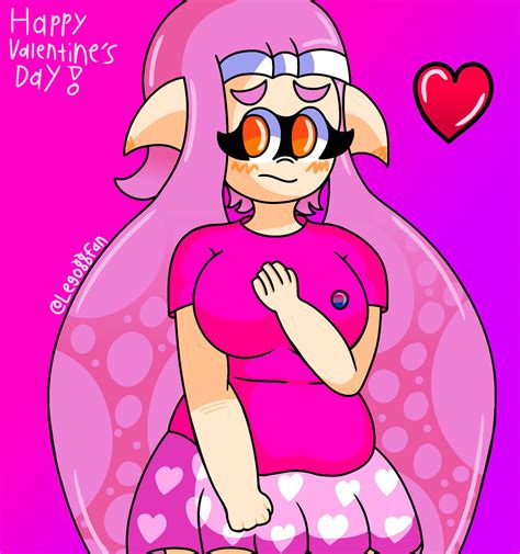 Mango Seems To Be In A Pink And Shy Mood Today Happy Valentines Day
