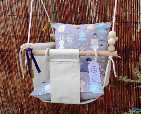 Hamacas Silla Artesanales Para Bebés Y Niños Hasta 3 Años Meses sin