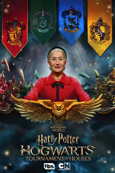 Harry Potter Hogwarts Tournament Of Houses Extra Large Tv Poster