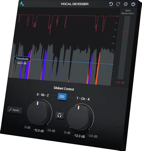 一键AI智能去齿音插件Antares Vocal De Esser v1 0 0 WIN MAC 声音猎手