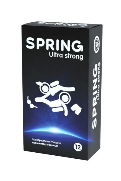 Презервативы SPRING Ultra Strong, 12 шт. вуп. (ультра-прочные) - купить ...