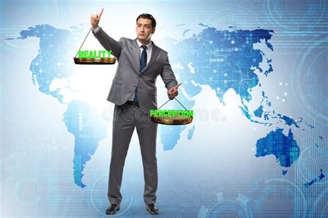 Perception Vs Reality Stock Illustrations 86 Perception Vs Reality