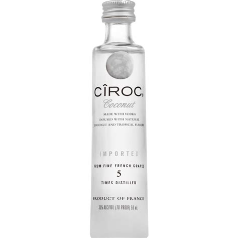 Miniature Ciroc Coconut Vodka Grand Wine Cellar