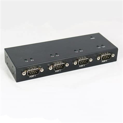 4 Port USB To Serial RS232 Converter