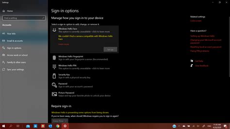 Windows Hello Face Not Working Hp Support Community 7533948