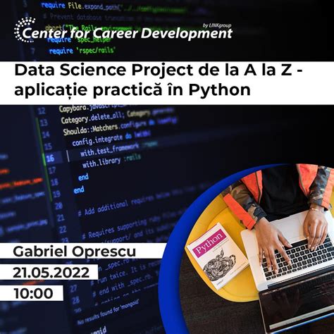 Link Academy ți A Pregătit Seminarul Gratuit Data Science Project De