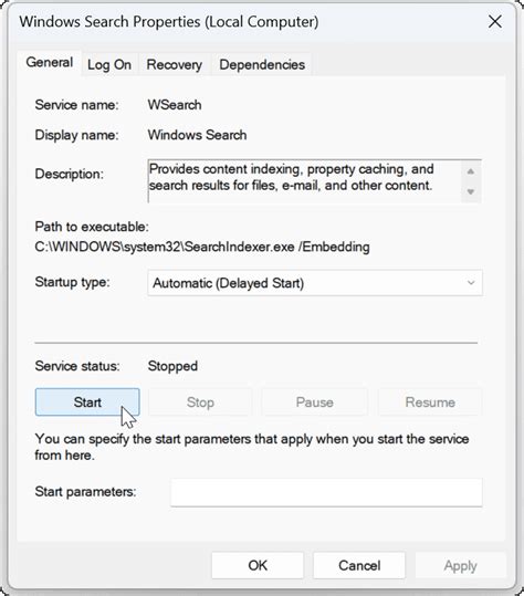 Windows Search Bar Not Working