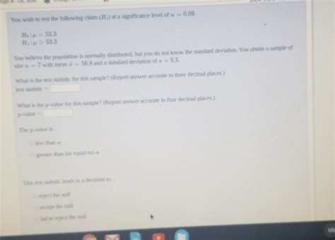 solved son in usa you wish to test the following daim h at