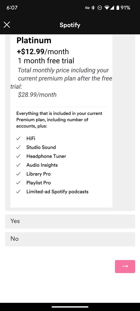 Spotifys Rumored Hi Fi Platinum Service Doesnt Look Cheap