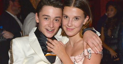 Stranger Things Stars Millie Bobby Brown And Noah Schnapp Have A