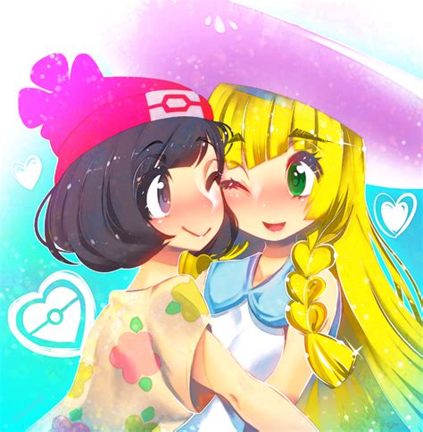 Lillie And Selene Pokemon And More Drawn By Hakkasame Danbooru
