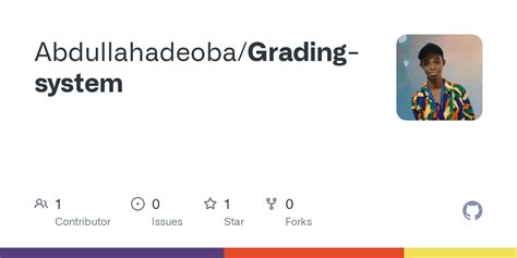 Github Abdullahadeobagrading System