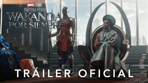Pantera Negra Wakanda Por Siempre Tráiler Oficial Doblado con