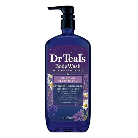 Dr Teals Body Wash With Pure Epsom Salt Melatonin Sleep Blend 710ml