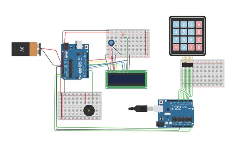 Circuit Design Alarm Clock Tinkercad