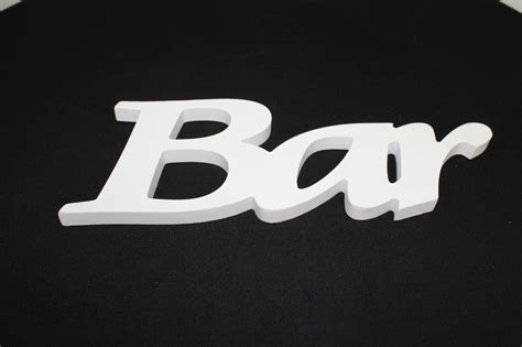 Lettres “bar” Locarelie