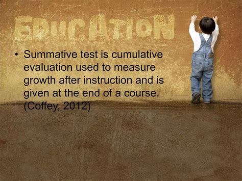 Summative Test Ppt Ppt