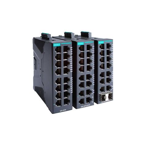 Buy Moxa Gigabit Ethernet Switch With Industrial G Port Black SDS Series