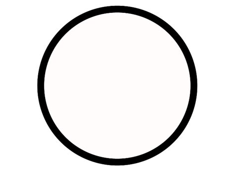 Clip Art Black Circle