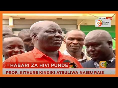 Wakaazi Wa Eldoret Watoa Maoni Yao Baada Ya Uteuzi Wa Kindiki Kuwa