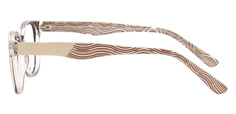 Swirl Classic Square Prescription Glasses Brown Womens Eyeglasses