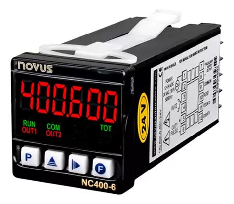 Novus Contador De 6 Dígitos Nc400 6 Rr Mercadolibre