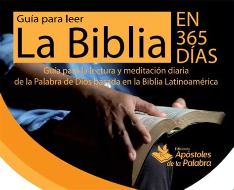 Leer La Biblia En 365 Días Salvador Y Desamparados