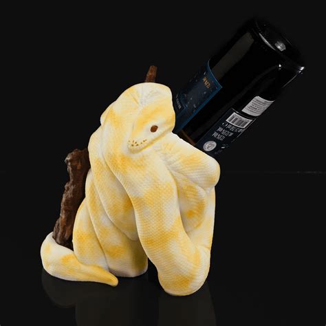 Ball Python Wine Bottle Holder 3d Printer Model Files