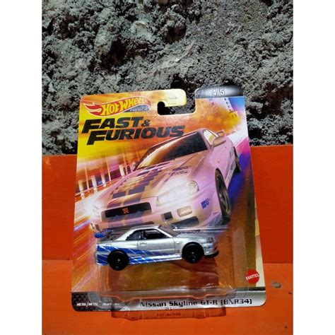 Jual Hotwheels Fast Furious R34 Loose Shopee Indonesia