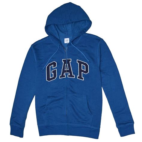 GAP 男生 連帽外套 藍 1487 連帽 運動外套 Yahoo奇摩購物中心