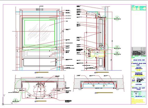 Bathroom Vanities Cad Details Cadbull
