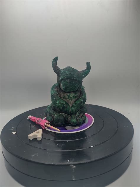 Undertale Waterfall Statue Asriel Memorial Etsy