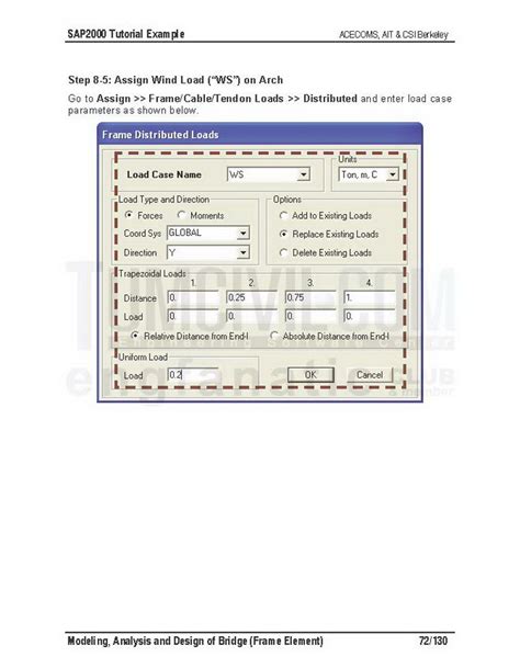 คู่มือ Analysis And Design Of Bridge โดย Sap2000 Bridge
