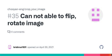 Can Not Able To Flip Rotate Image Issue Chooyan Eng Crop Your Image Github
