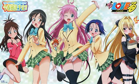 Golden Darkness Group Kotegawa Yui Lala Satalin Deviluke Loli Panties