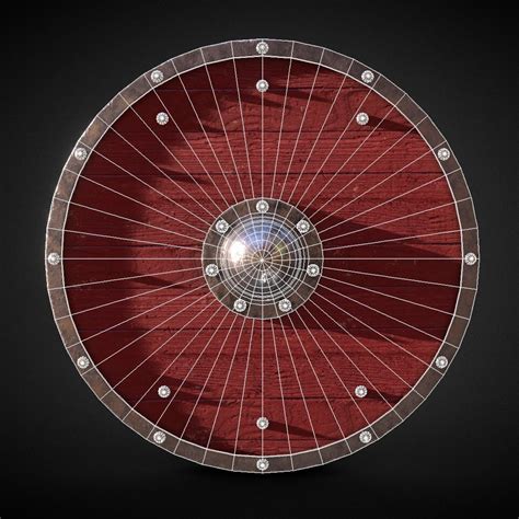 둥근 방패 3d 모델 5 3ds Fbx Obj Unknown Free3d