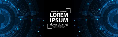 Circuit Board Technology Cpu Microprocessor Vector Image